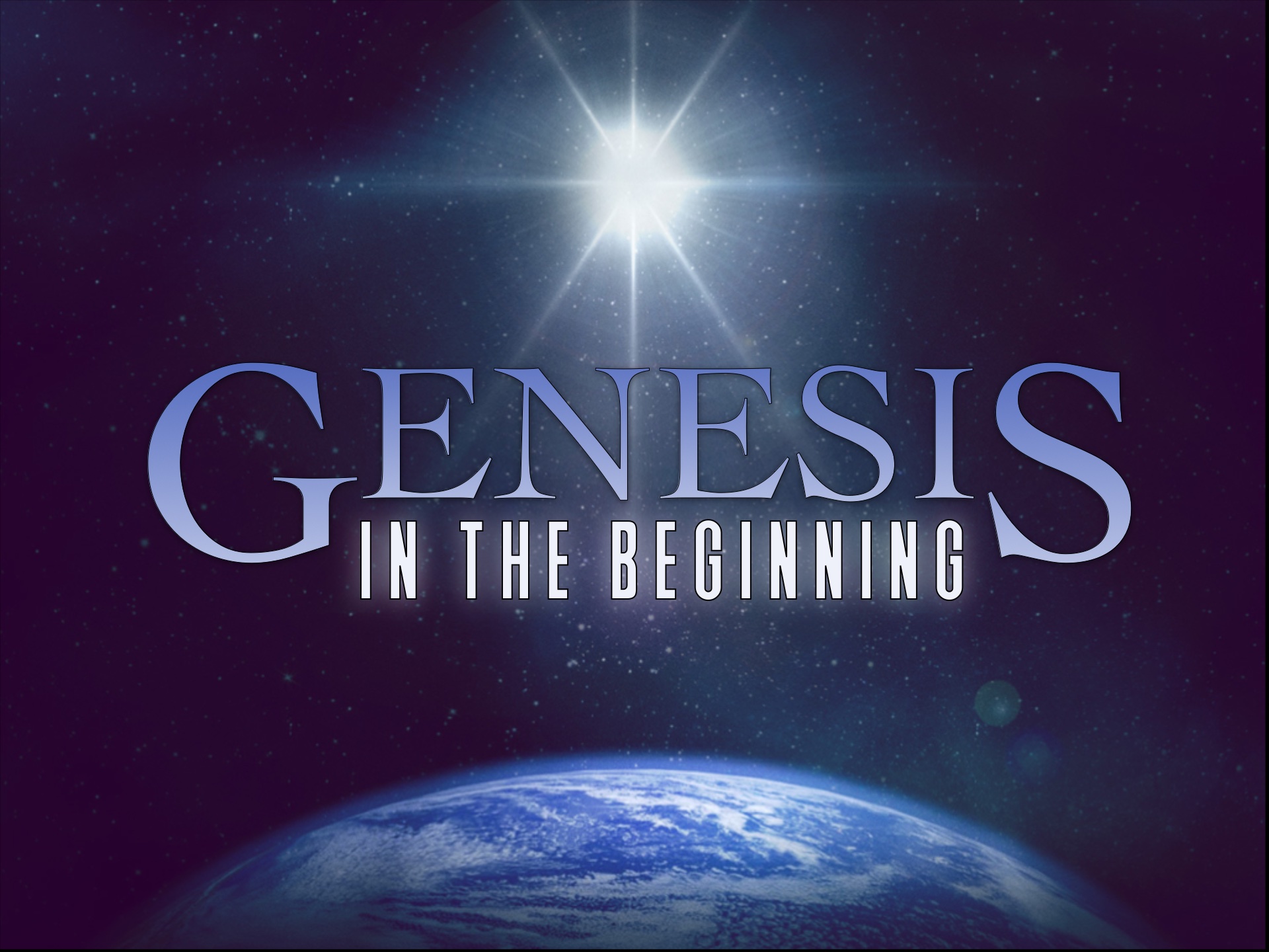Genesis Bible Study Series - Marion Oaks Assembly of God